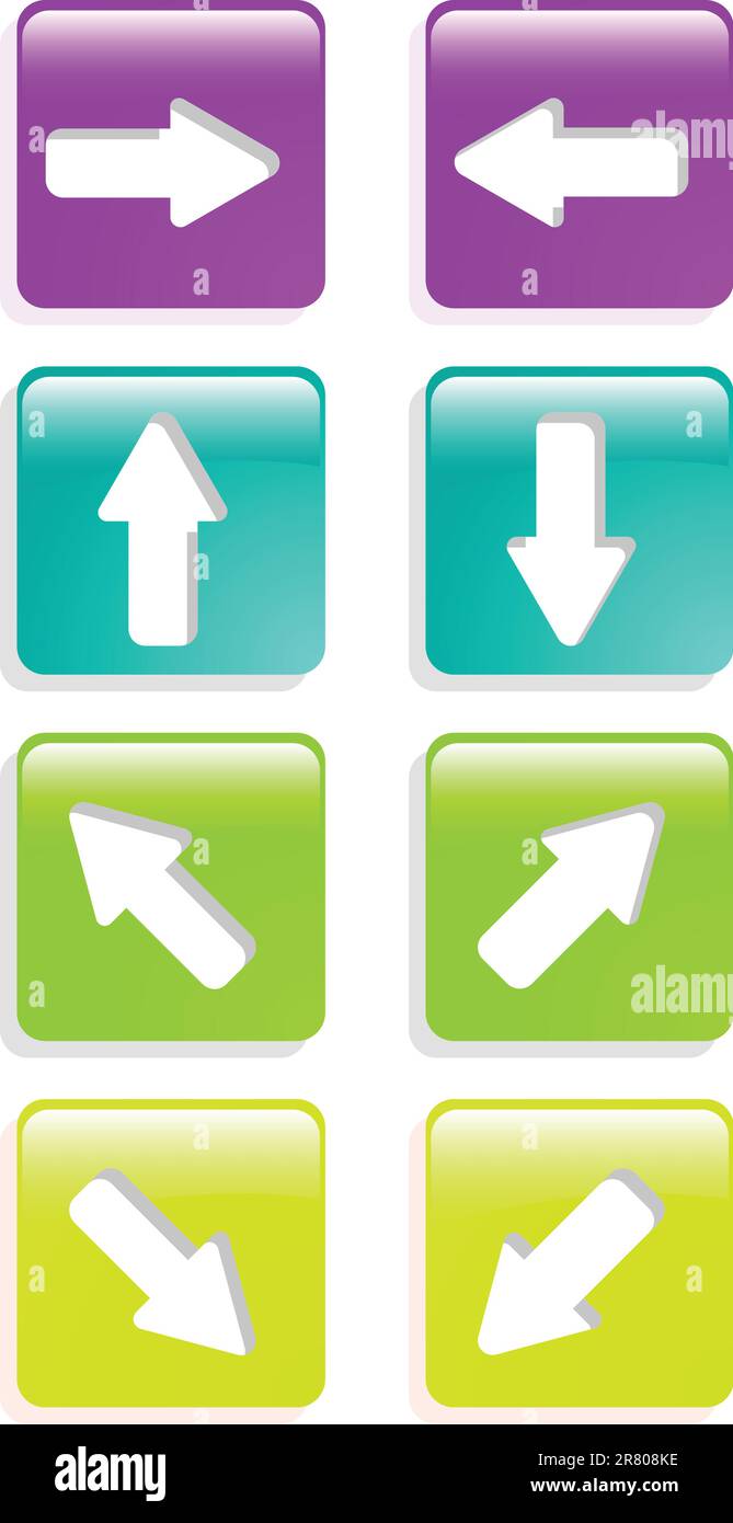 Turquoise square vector Cut Out Stock Images & Pictures - Alamy