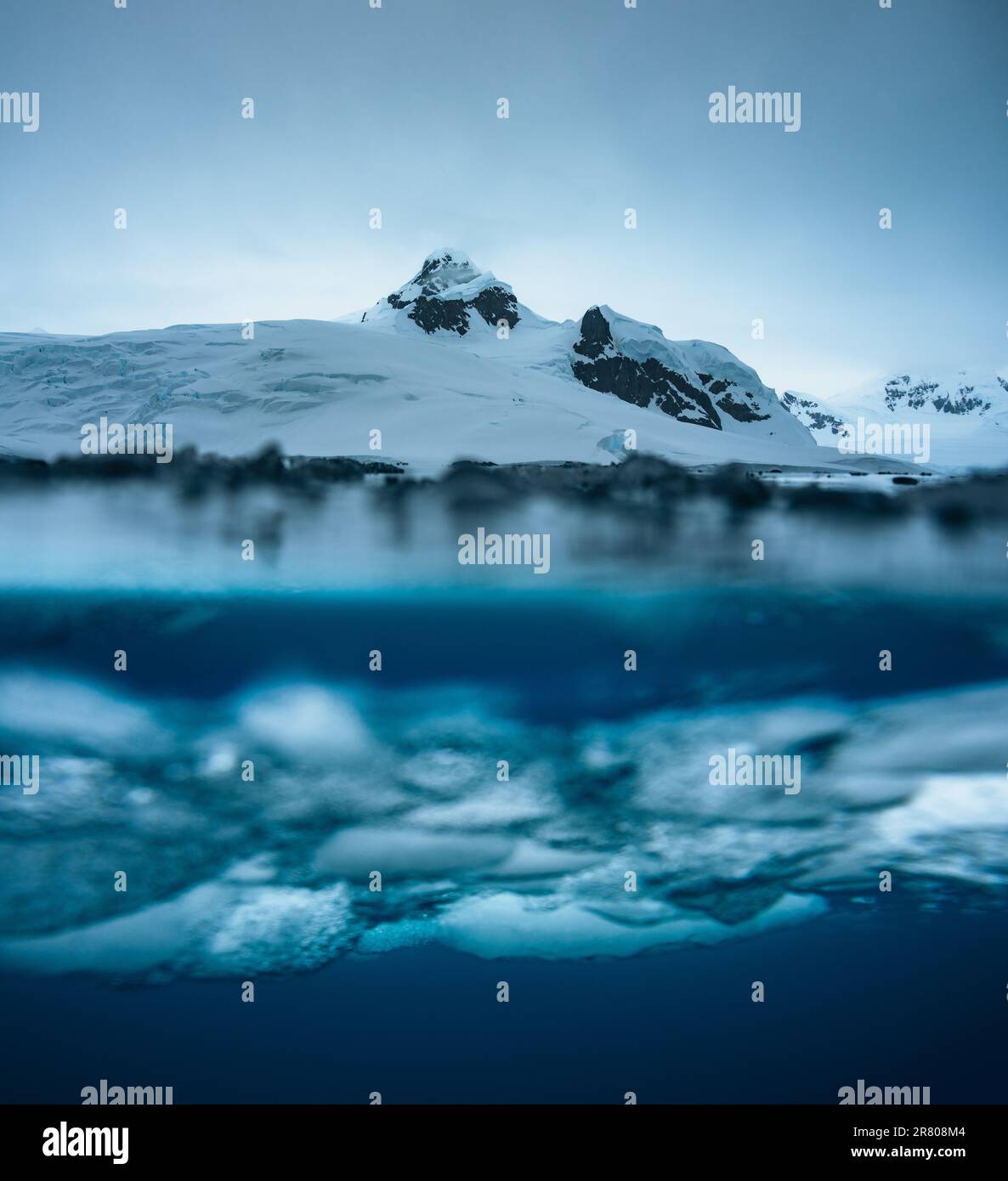Iceberg above below water hi-res stock photography and images - Alamy