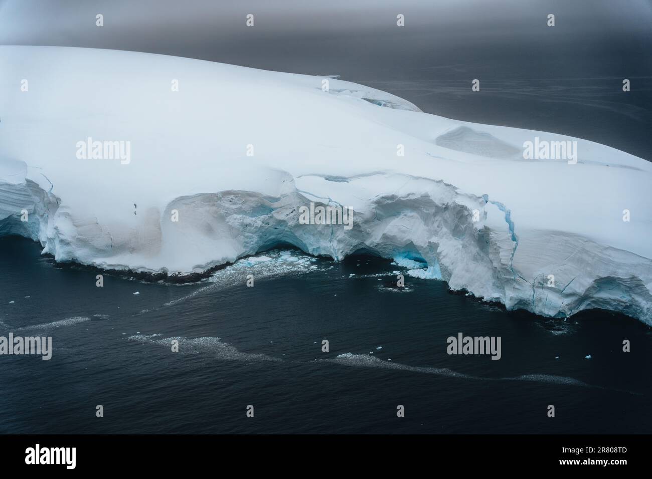 A floating iceberg in the antarctic peninsula, antarctica and arctic ...