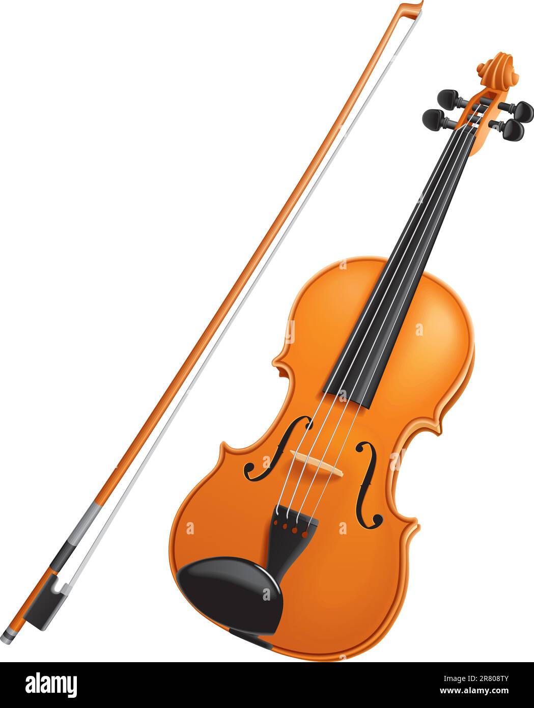 Fiddle string instrument style Stock Vector Images - Alamy