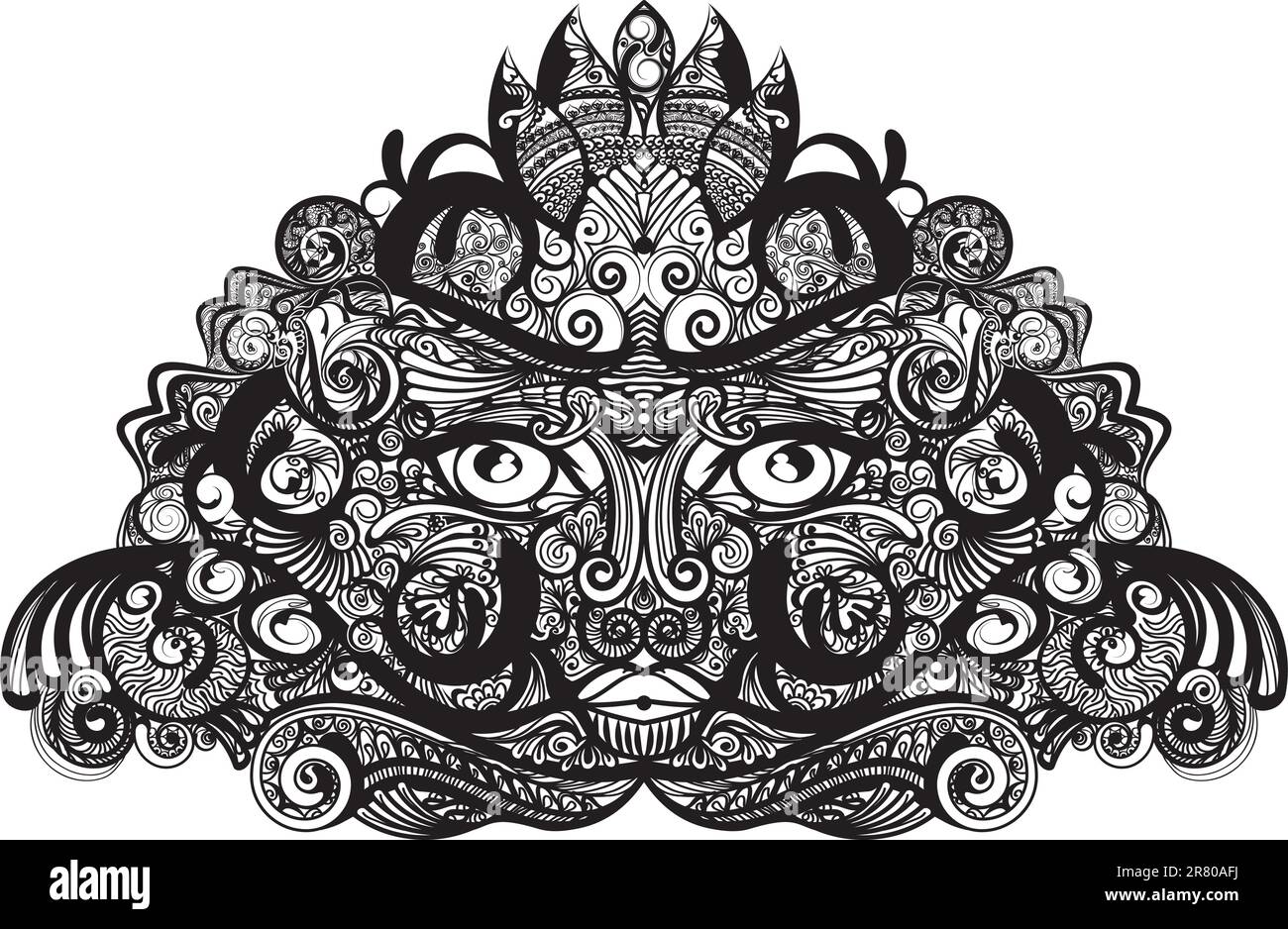 Cock or male front Stock Vector Images - Alamy