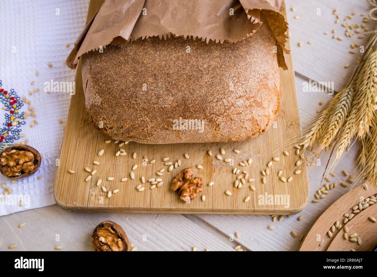 The ancestral bread of Seferihisar, Cittaslow city of Izmir, is made of ...