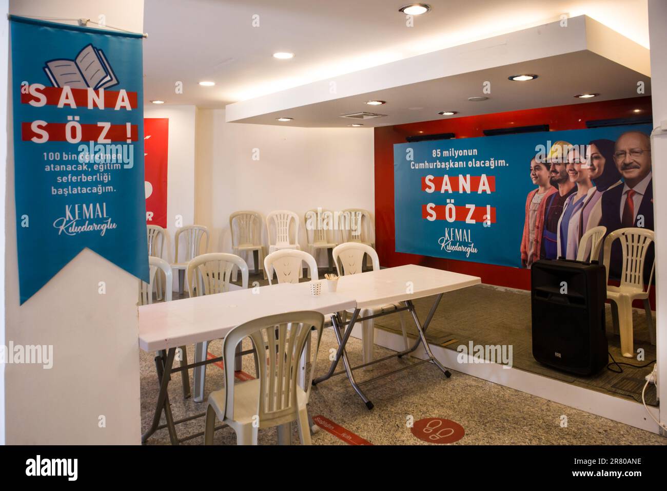 The election campaign office of the President of the Republican People ...