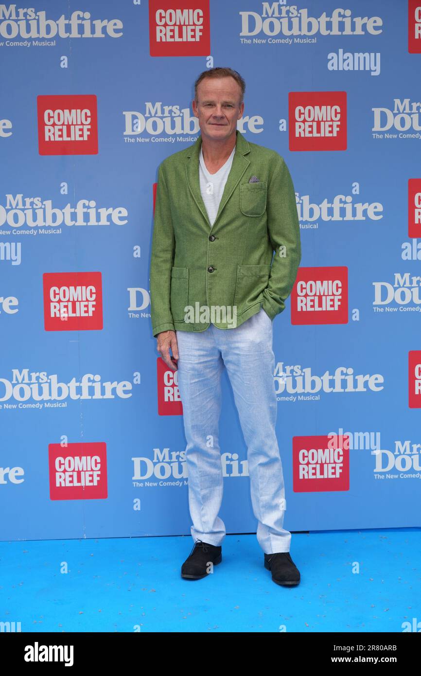 Al Petrie attends the Mrs Doubtfire Comic Relief Gala, at the ...