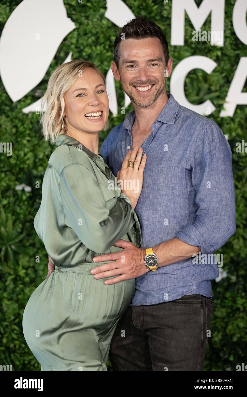 Monte Carlo, Monaco. 18th June, 2023. Emmanuelle Berne and Chris ...