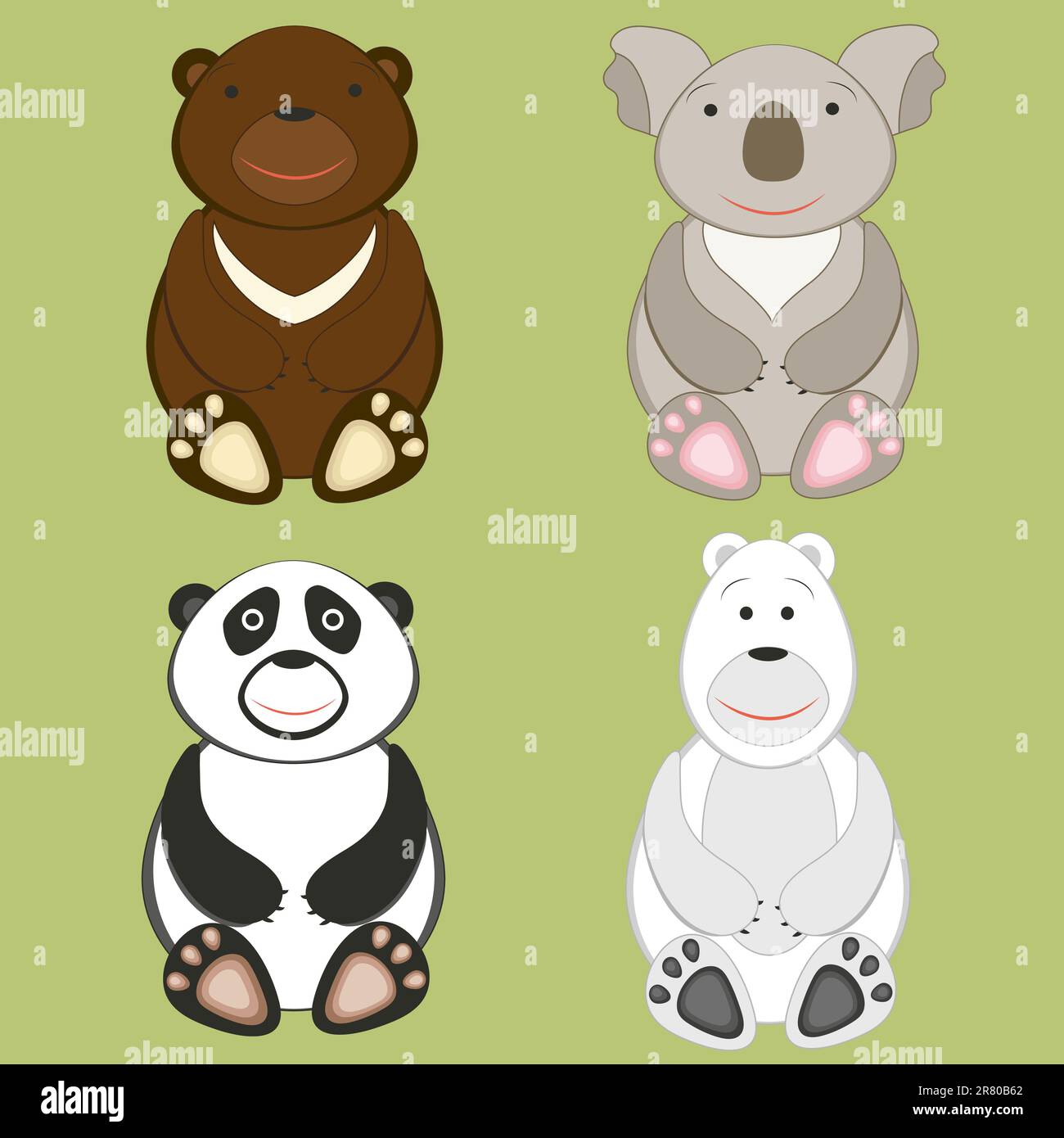 Cartoon bears hi-res stock photography and images - Alamy