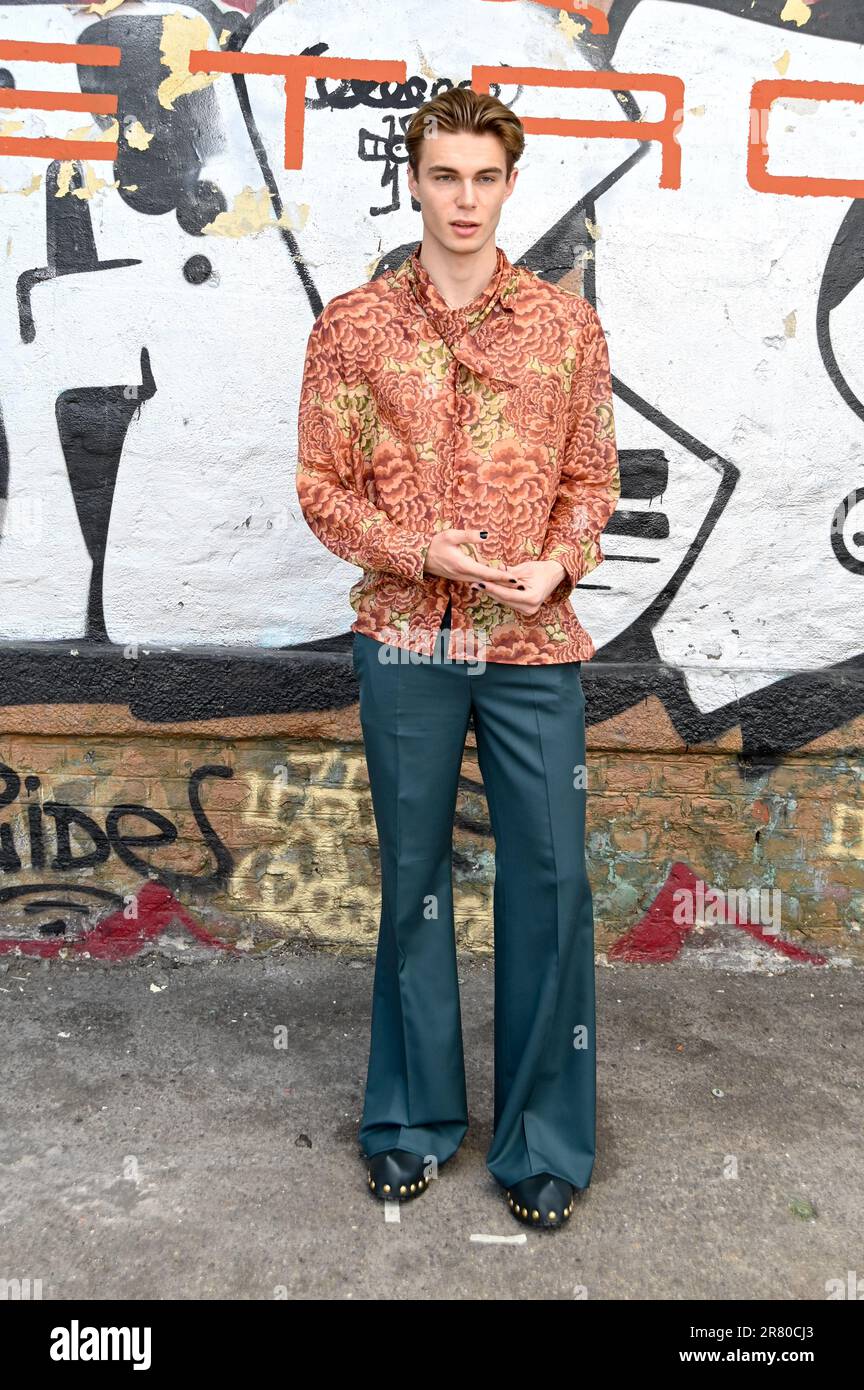 Milan, Italy. 18th Jan, 2023. Milan Fashion Week, spring summer 2024 ...