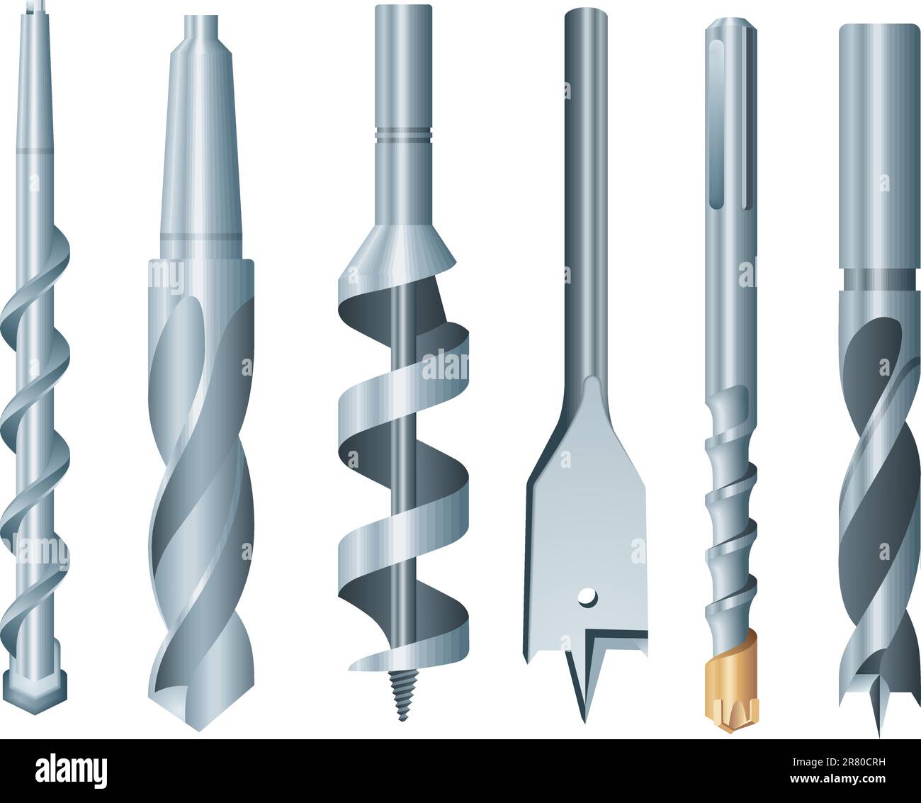 Drills bit Stock Vector Images - Alamy