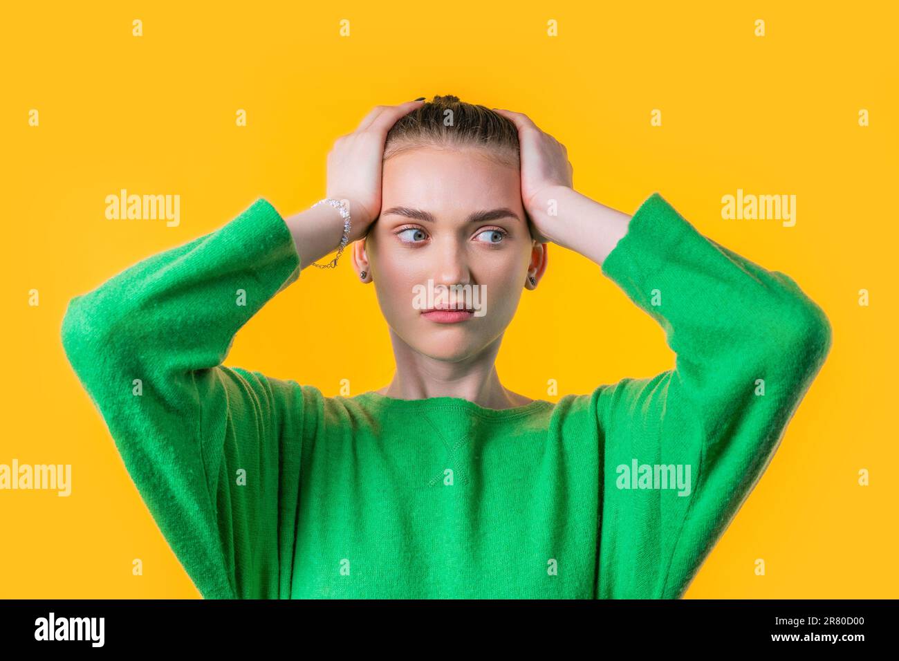 Terrified backdrop hi-res stock photography and images - Alamy