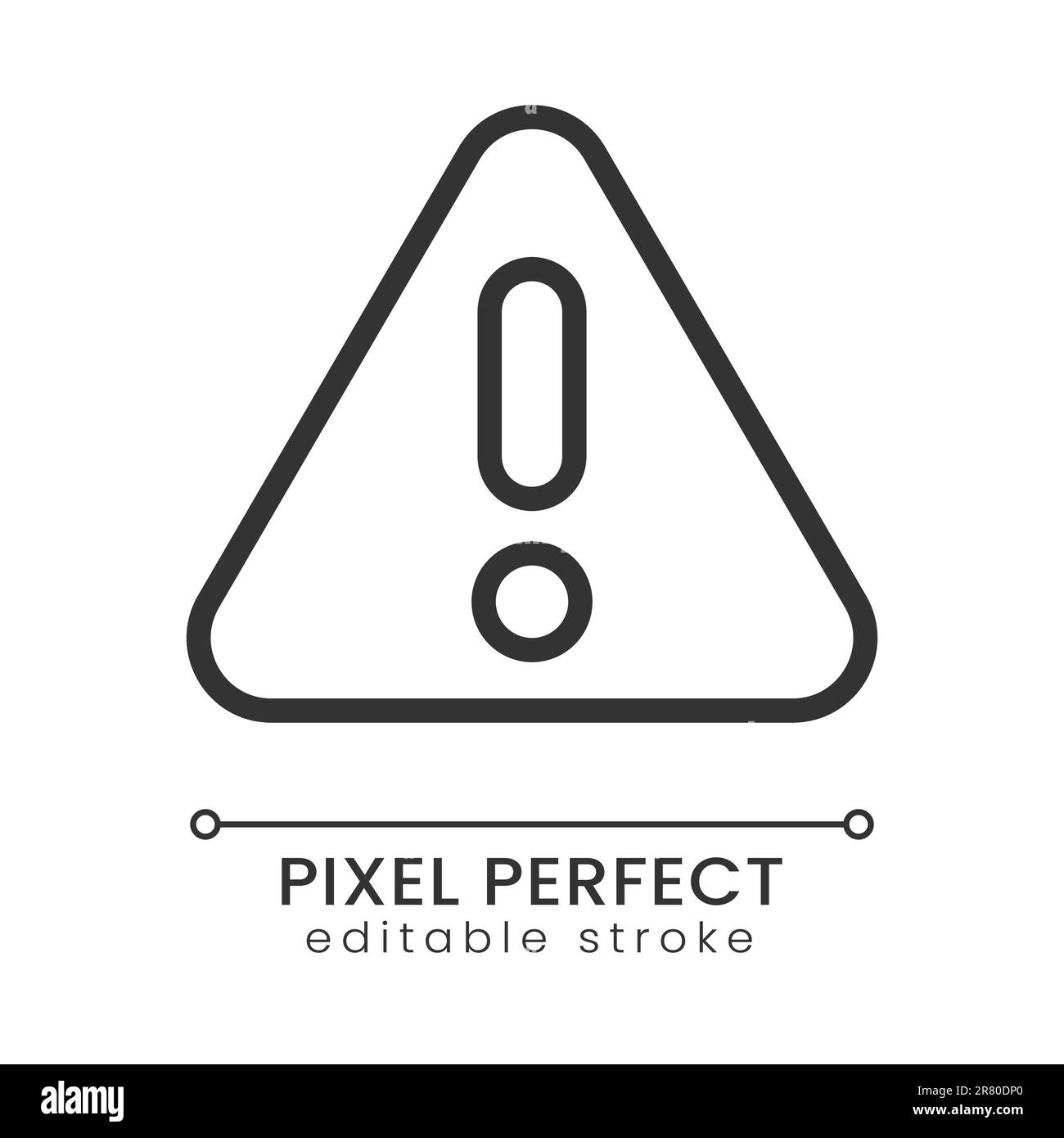 Warning red pixel perfect linear icon Stock Vector Image & Art - Alamy Warning red pixel perfect linear icon Stock Vector Image & Art - Alamy