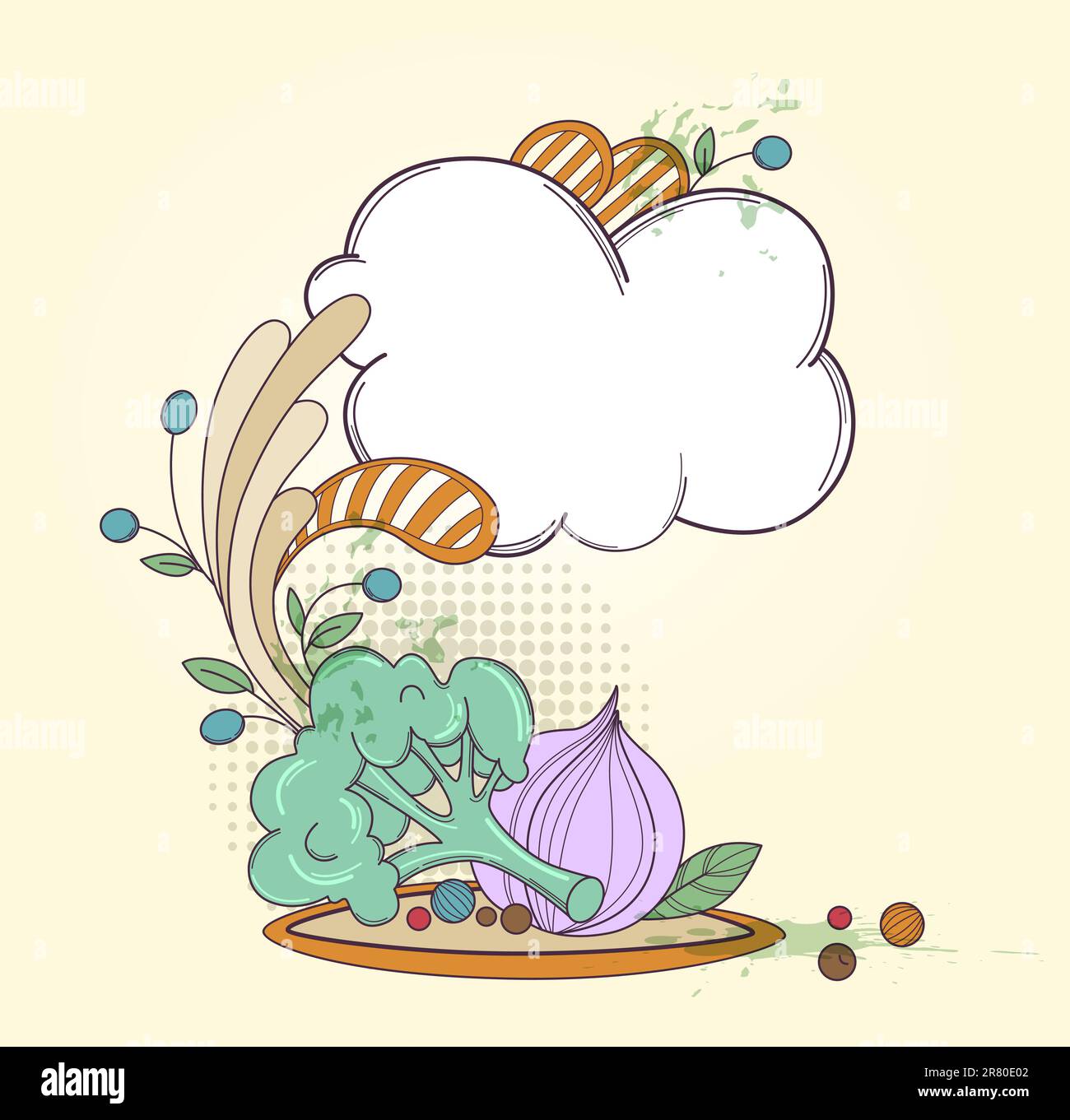 Vintage plate Stock Vector Images - Alamy