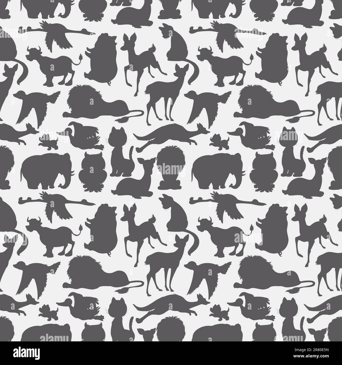 Marine seamless pattern set Black and White Stock Photos & Images - Alamy