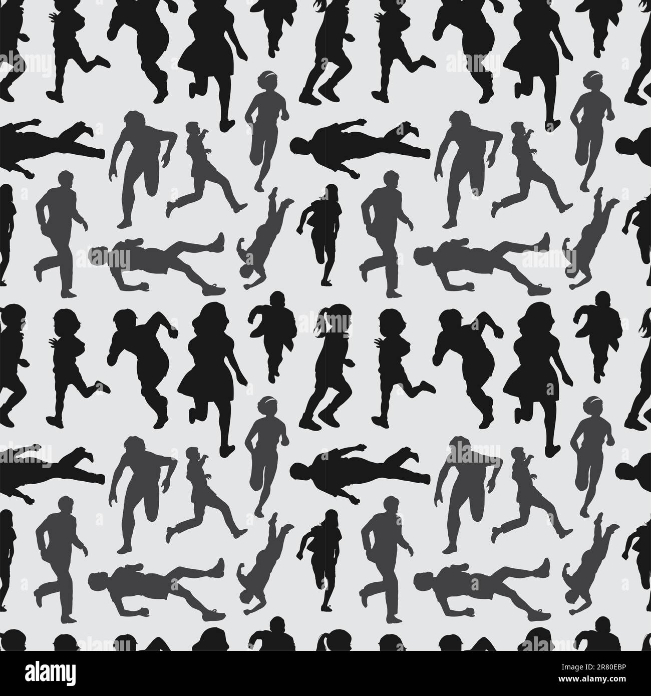 Human body pattern Black and White Stock Photos & Images - Alamy