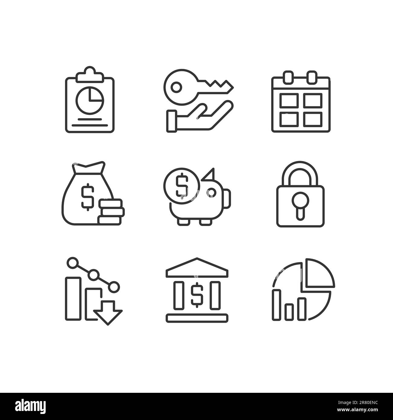 Corporate management pixel perfect linear icons set Stock Vector Image ... Corporate management pixel perfect linear icons set Stock Vector Image ...