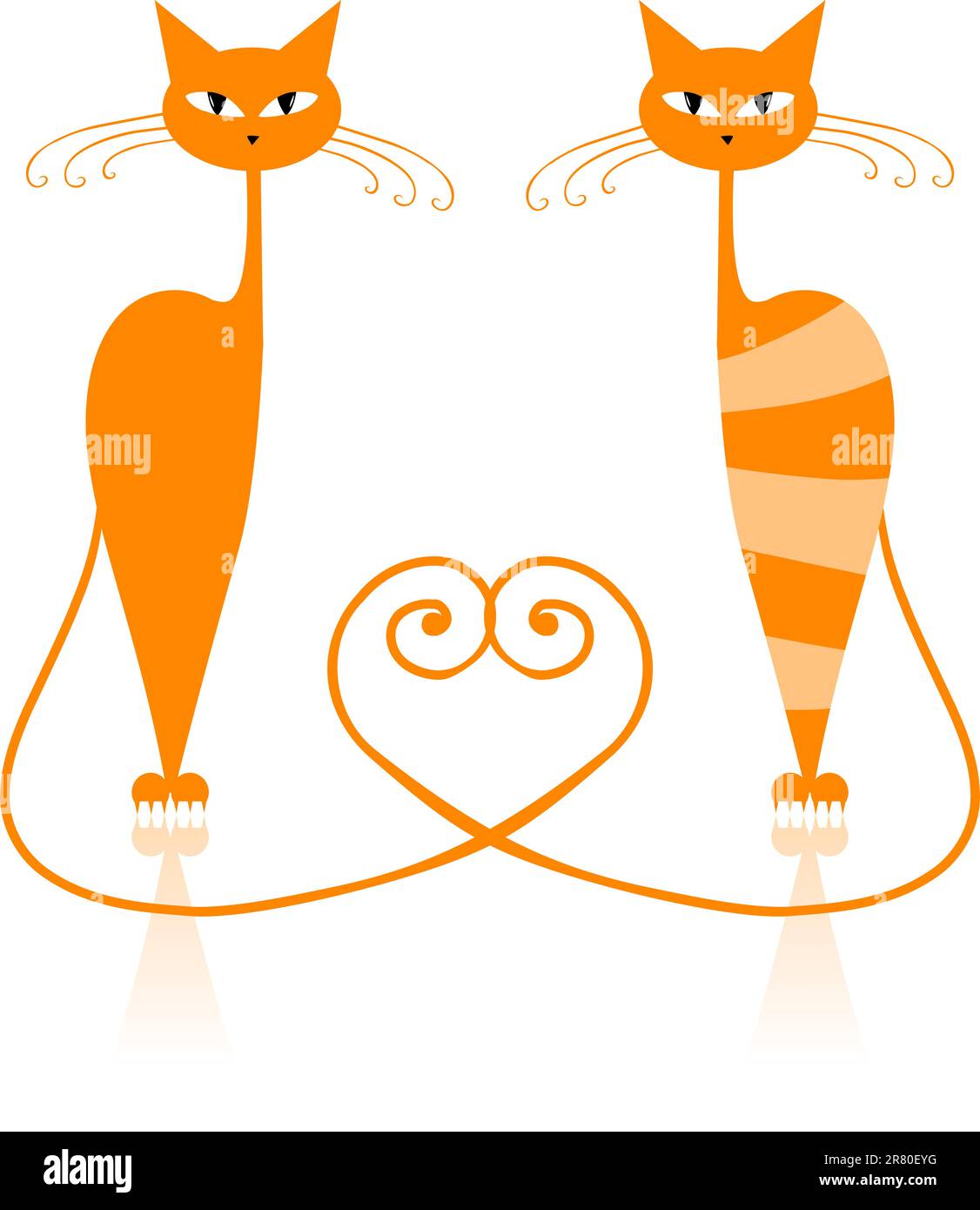 Orange animal hand Cut Out Stock Images & Pictures - Alamy