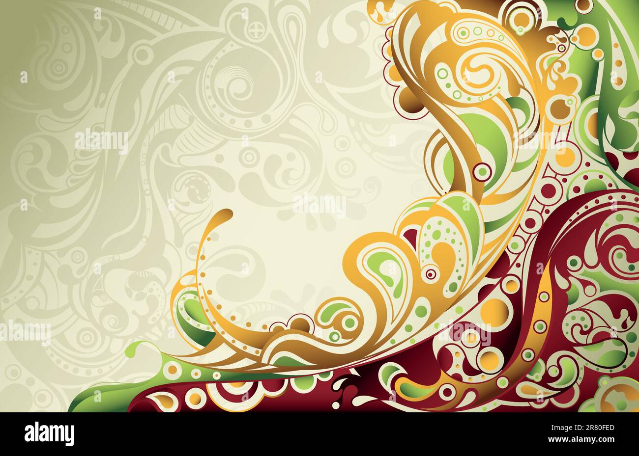 Illustration of abstract curve background Stock Vector Image & Art - Alamy