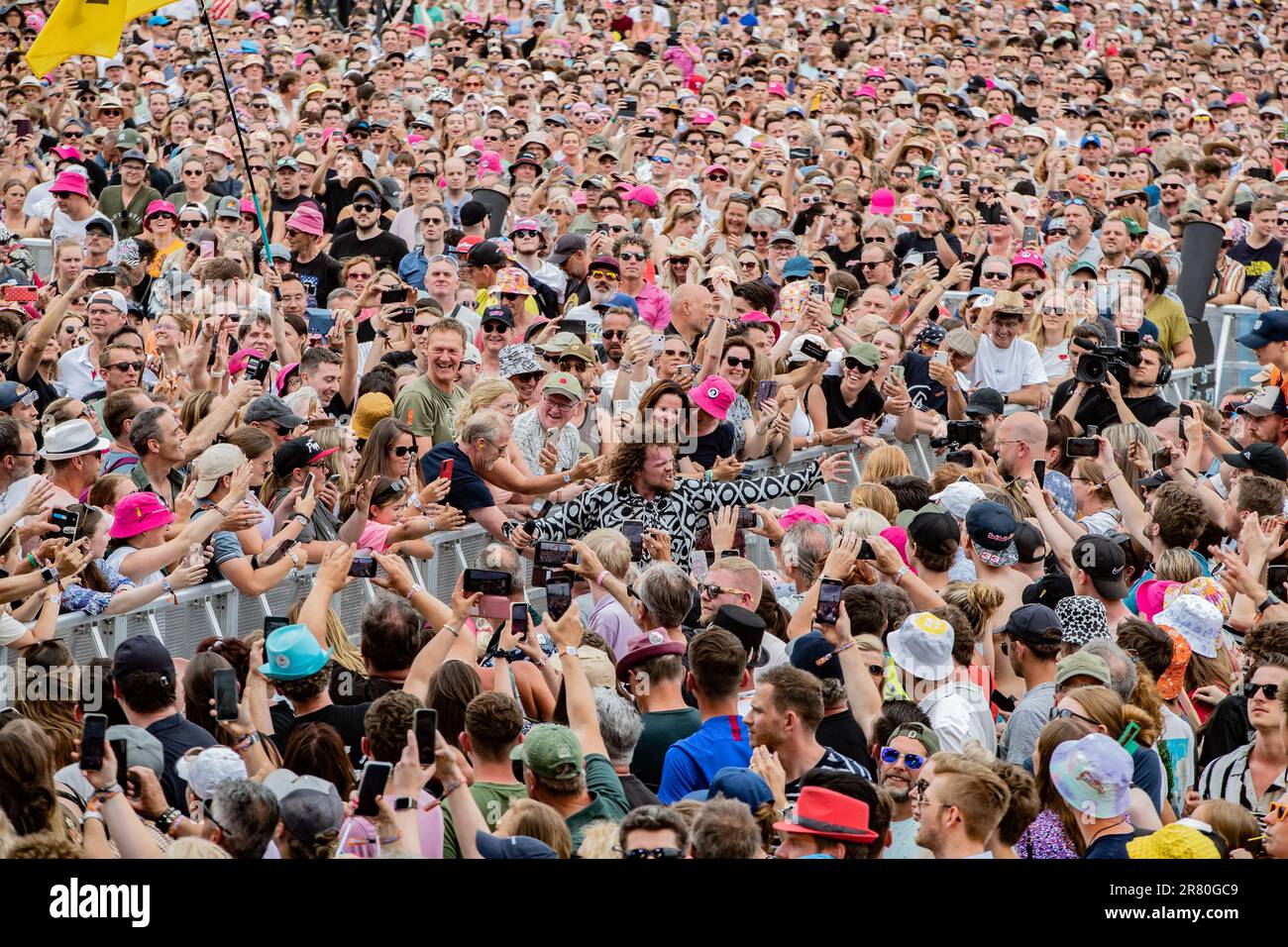 LANDGRAAF - The Hague rock band Di-rect with lead singer Marcel ...