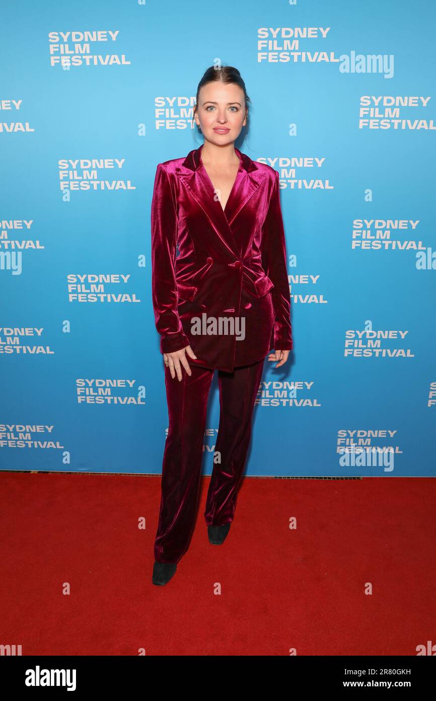 June 18, 2023: CHARLOTTE CHIMES attends the Australian Premiere of ...