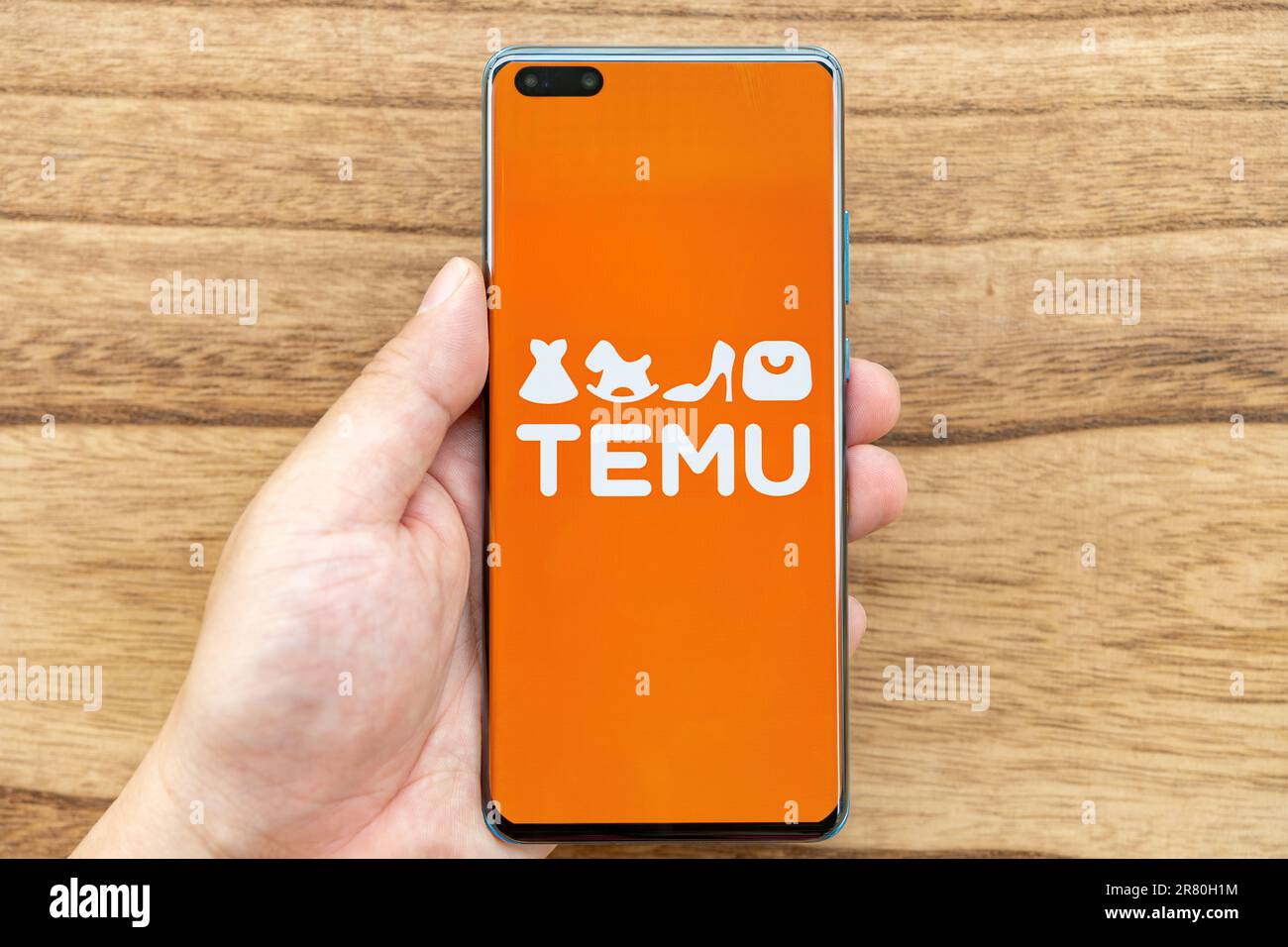Temu logo hi-res stock photography and images - Alamy