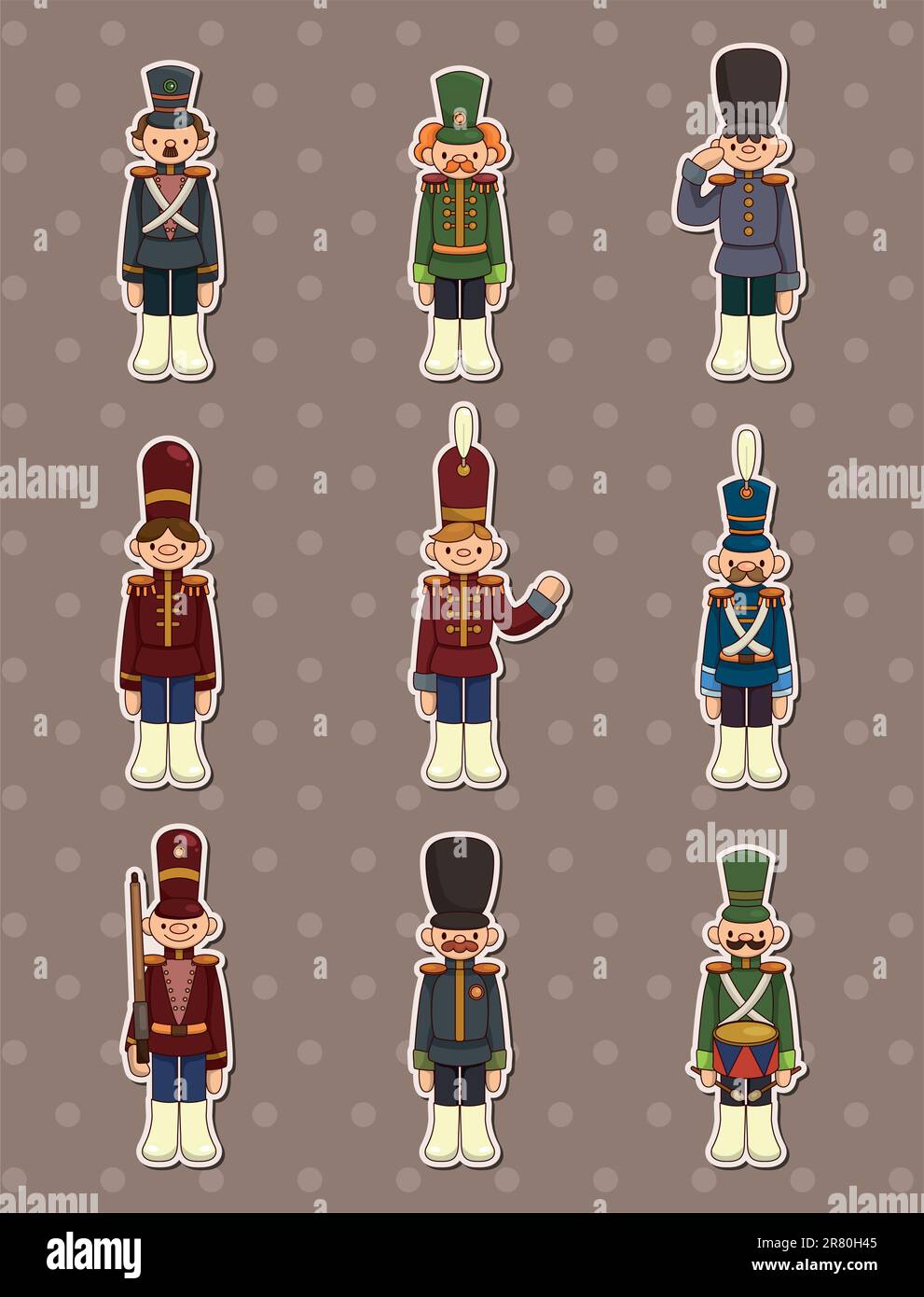 Character group toy hi-res stock photography and images - Alamy