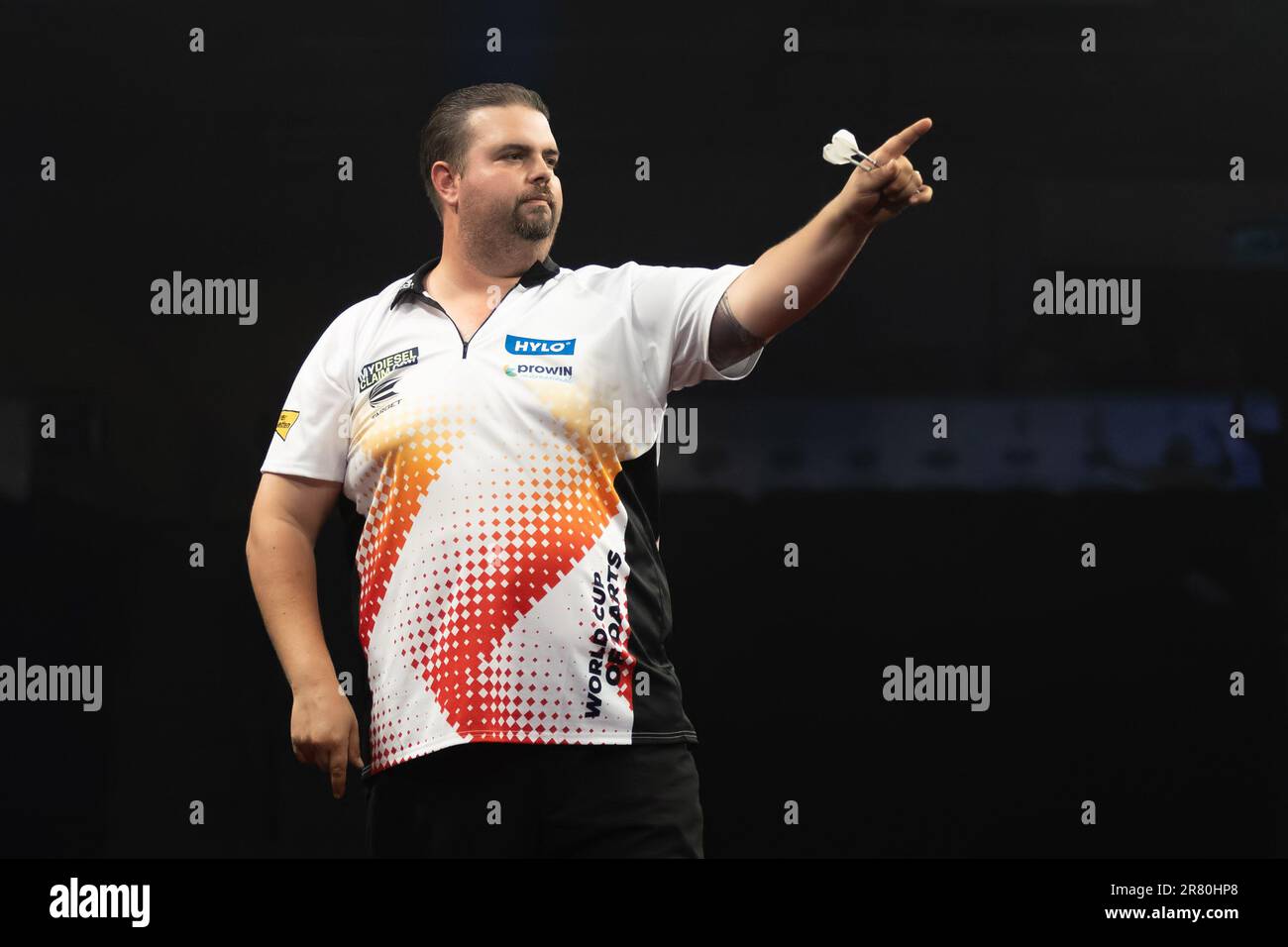 Hesse, Germany. 18 June 2023, Hesse, Frankfurt/Main: Darts, World Team ...