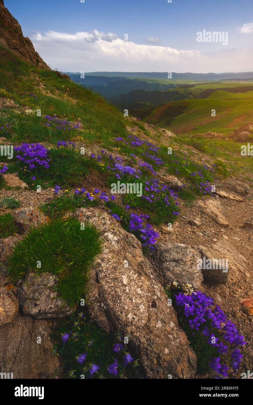 One of the many beautiful landscapes of georgia Stock Photo - Alamy
