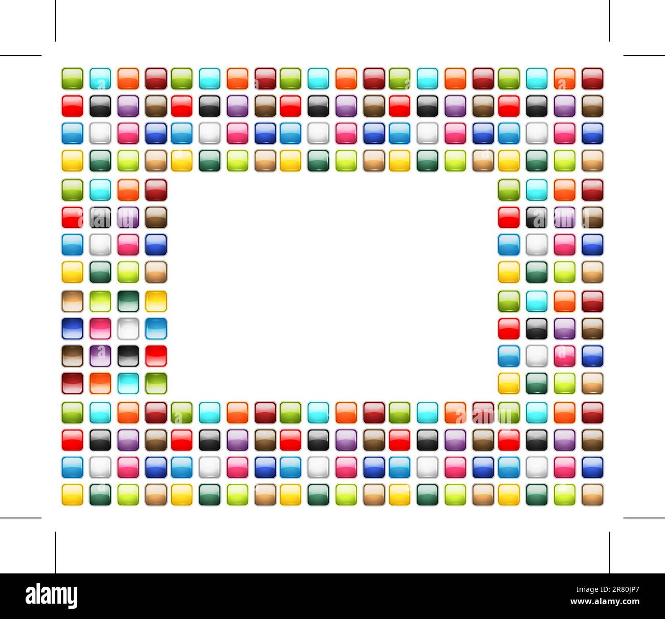 Decorated button Stock Vector Images - Alamy