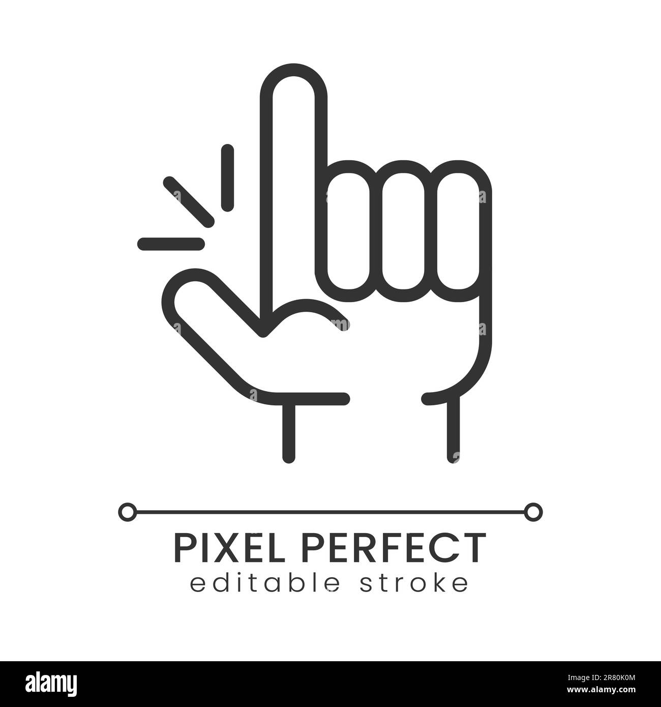 Eureka gesture yellow pixel perfect linear icon Stock Vector Image ... Eureka gesture yellow pixel perfect linear icon Stock Vector Image ...