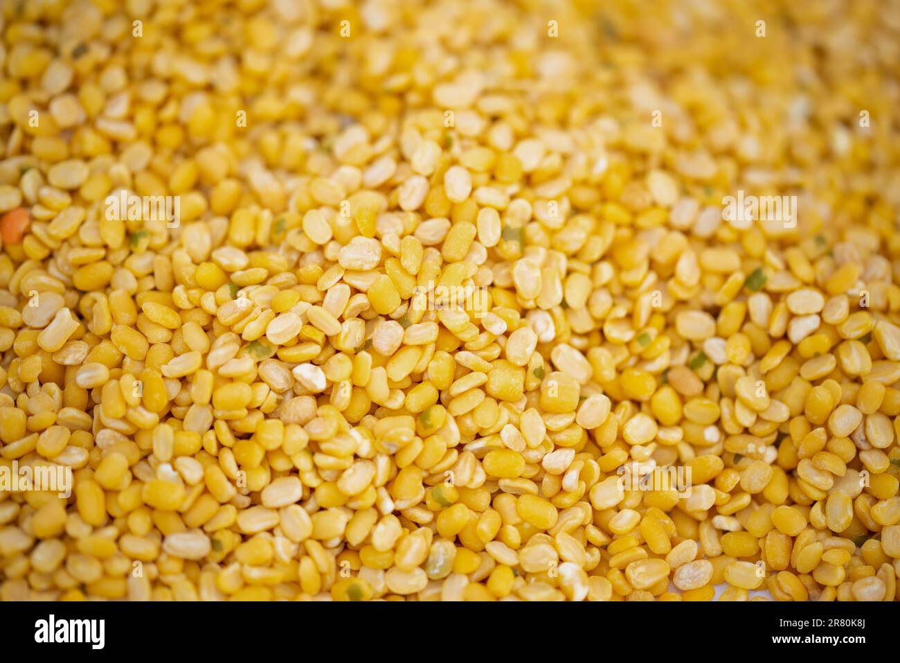 The pile of Gram pulses, Split Chickpeas, and Lentil Pulses Stock Photo ...
