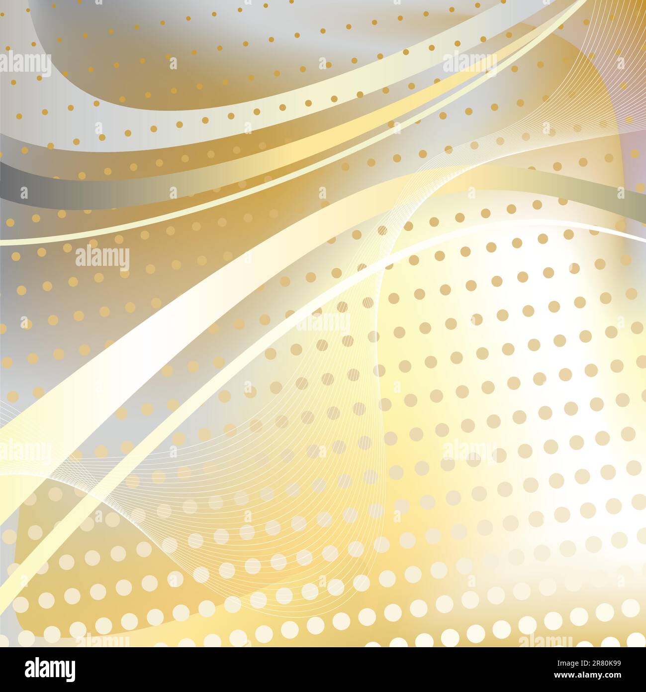 Vector illustration of a yellow halftone pattern Stock Vector Image ...