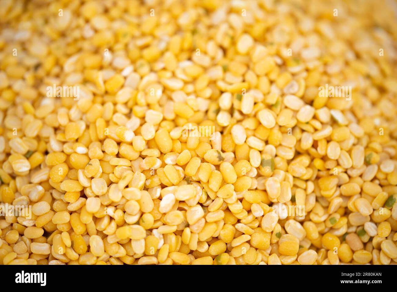 The pile of Gram pulses, Split Chickpeas, and Lentil Pulses Stock Photo ...