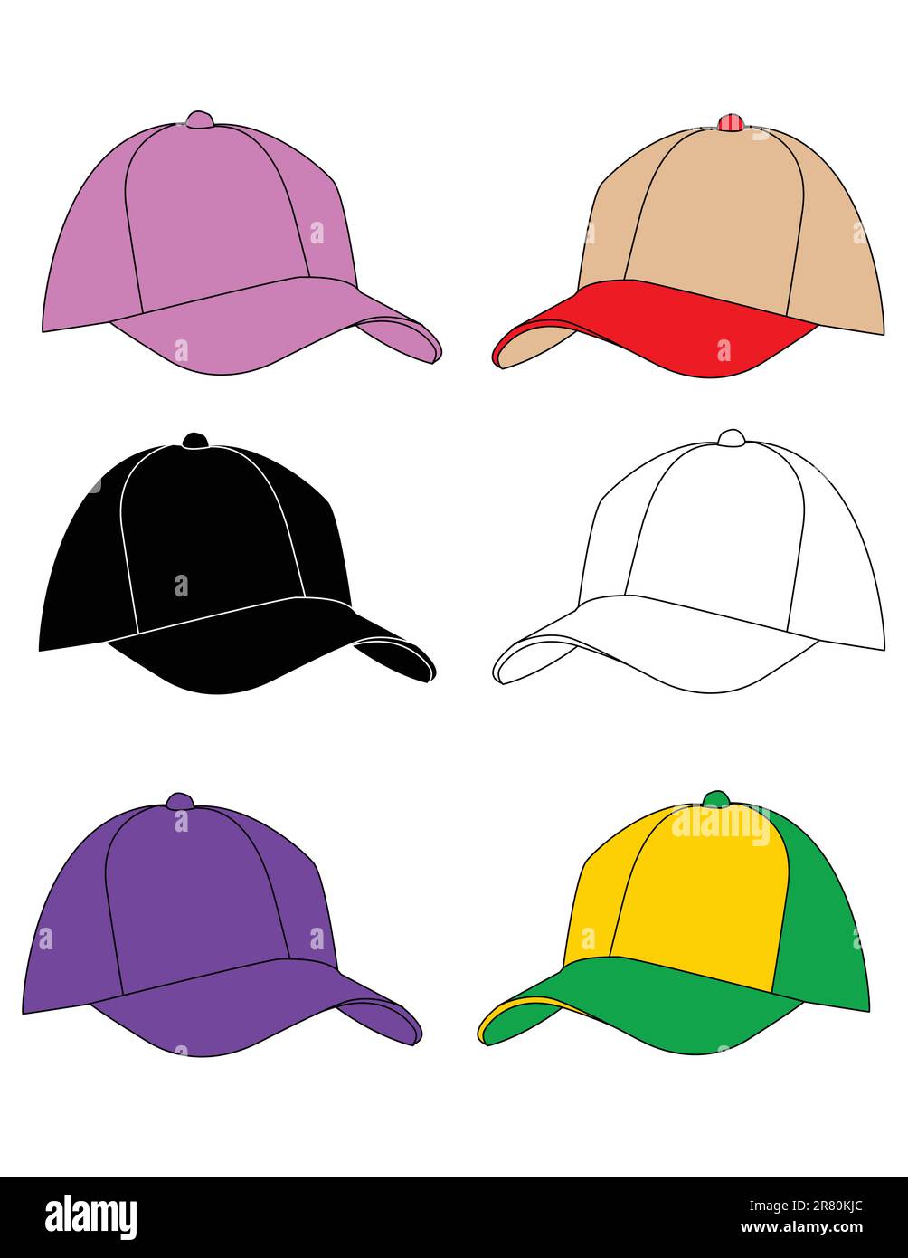 hat vector illustration Stock Vector Image & Art - Alamy