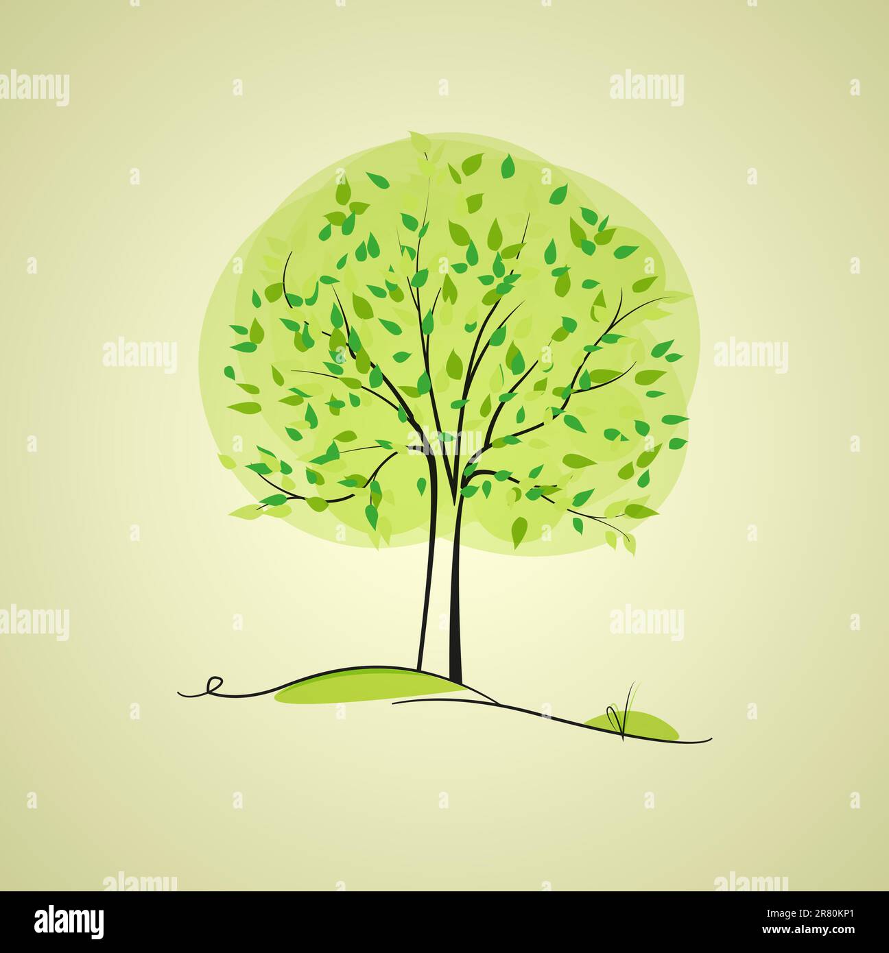 Lonely place Stock Vector Images - Alamy