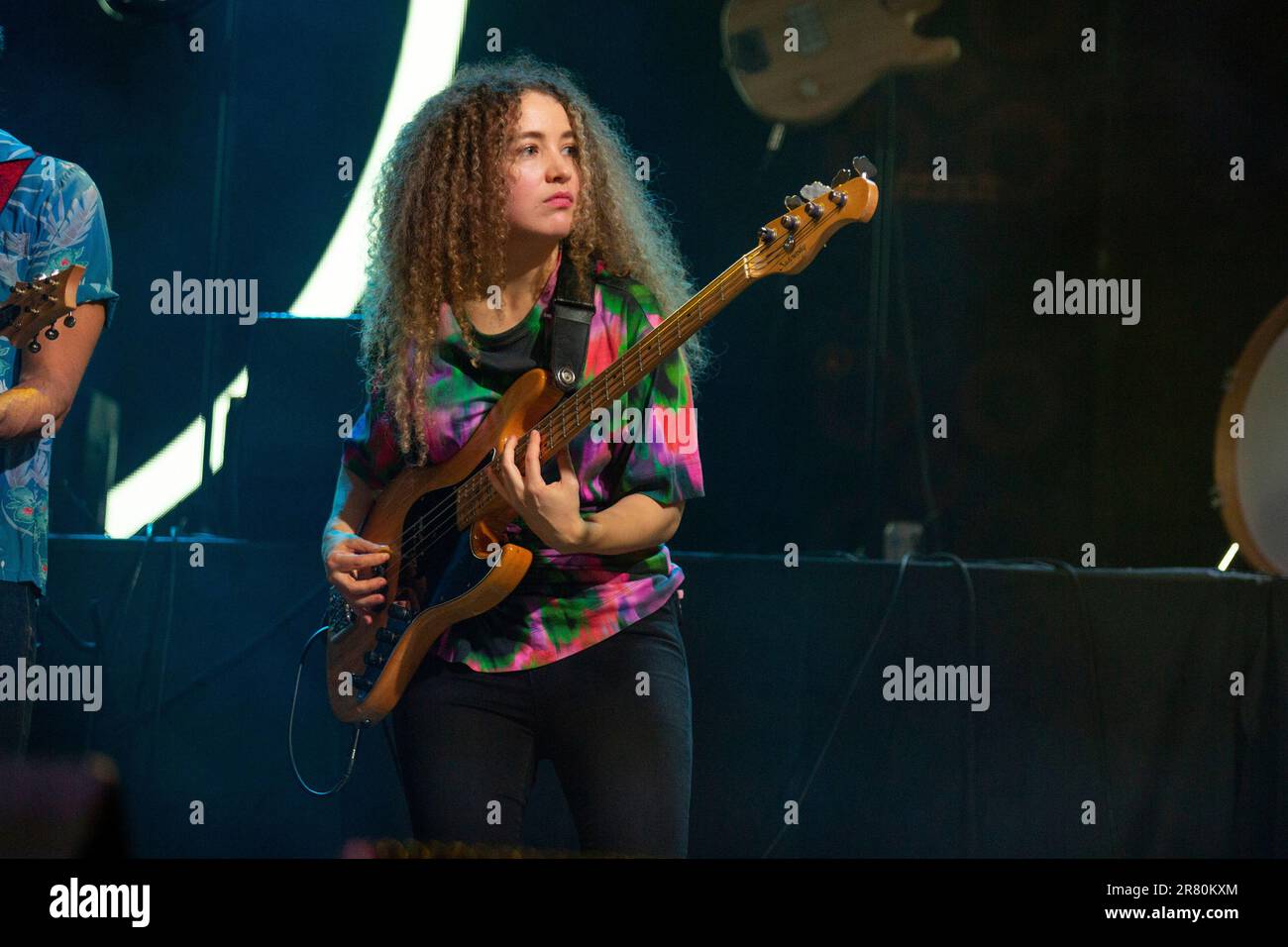 Tal Wilkenfeld performs during Cory Wong's Syncopated Superjam at the ...