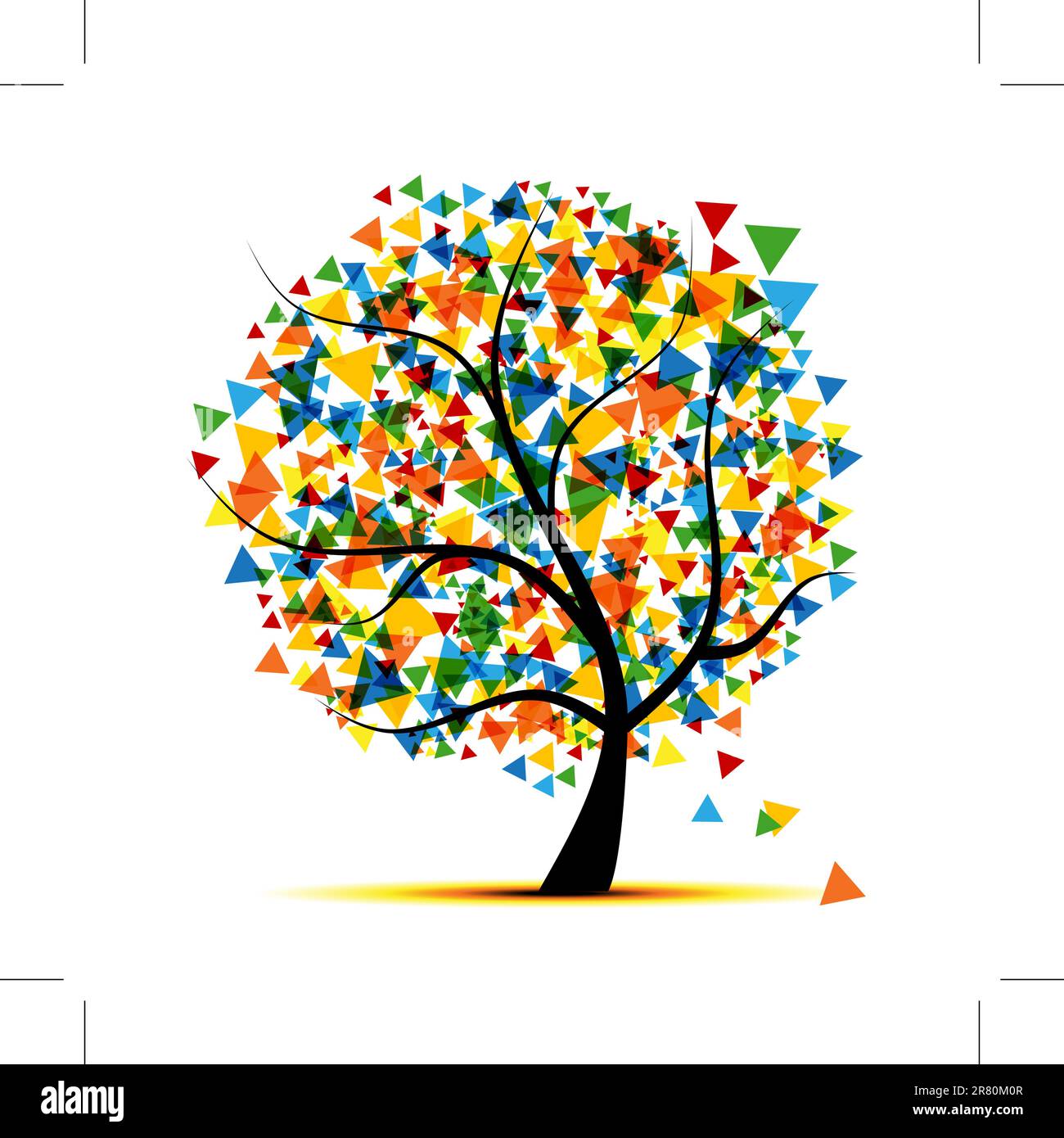 Abstract tree for your design Stock Vector Image & Art - Alamy