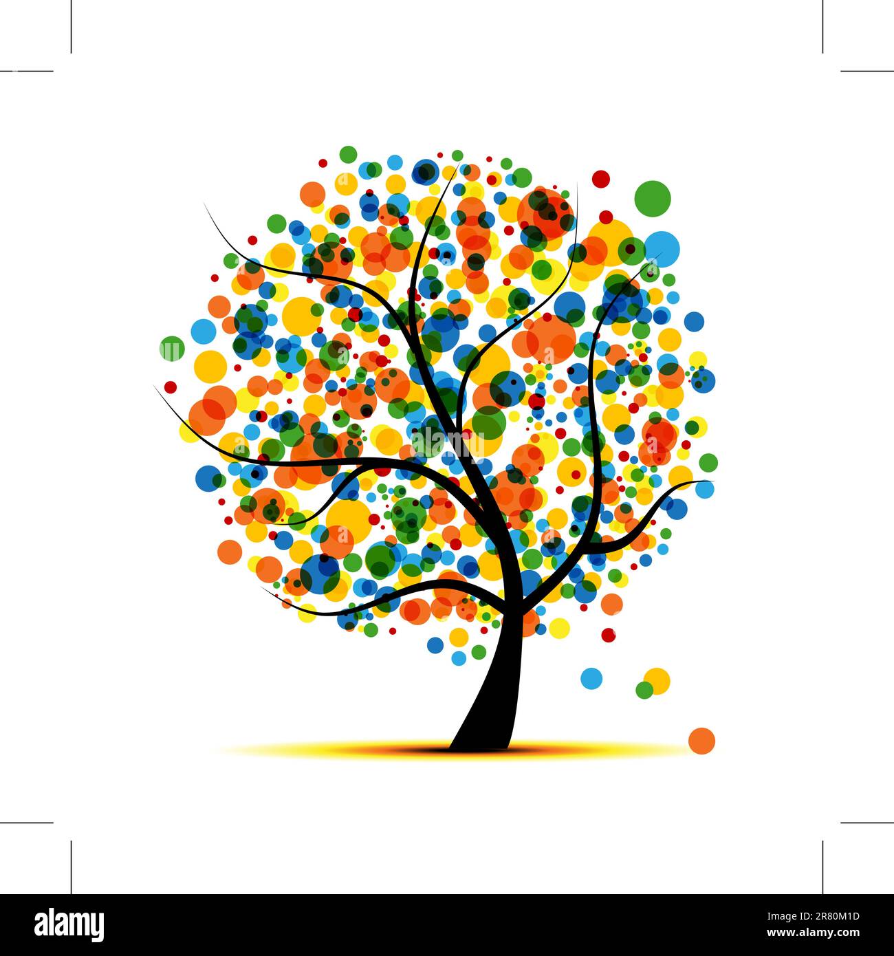 Abstract tree for your design Stock Vector Image & Art - Alamy