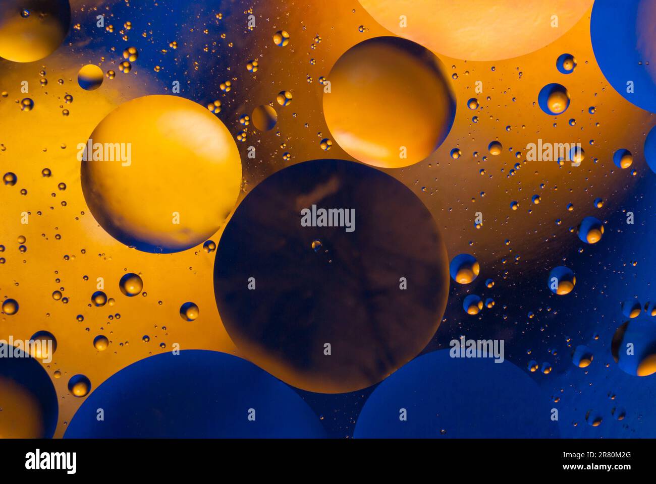 Fantastic abstract macro background with blur elements. Space and ...