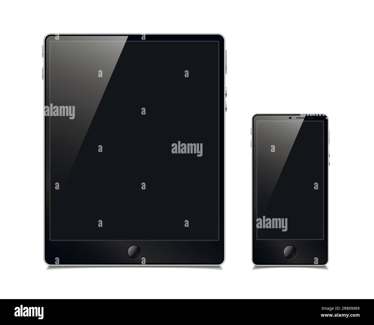 vector set, tablet and smartphone Stock Vector Image & Art - Alamy