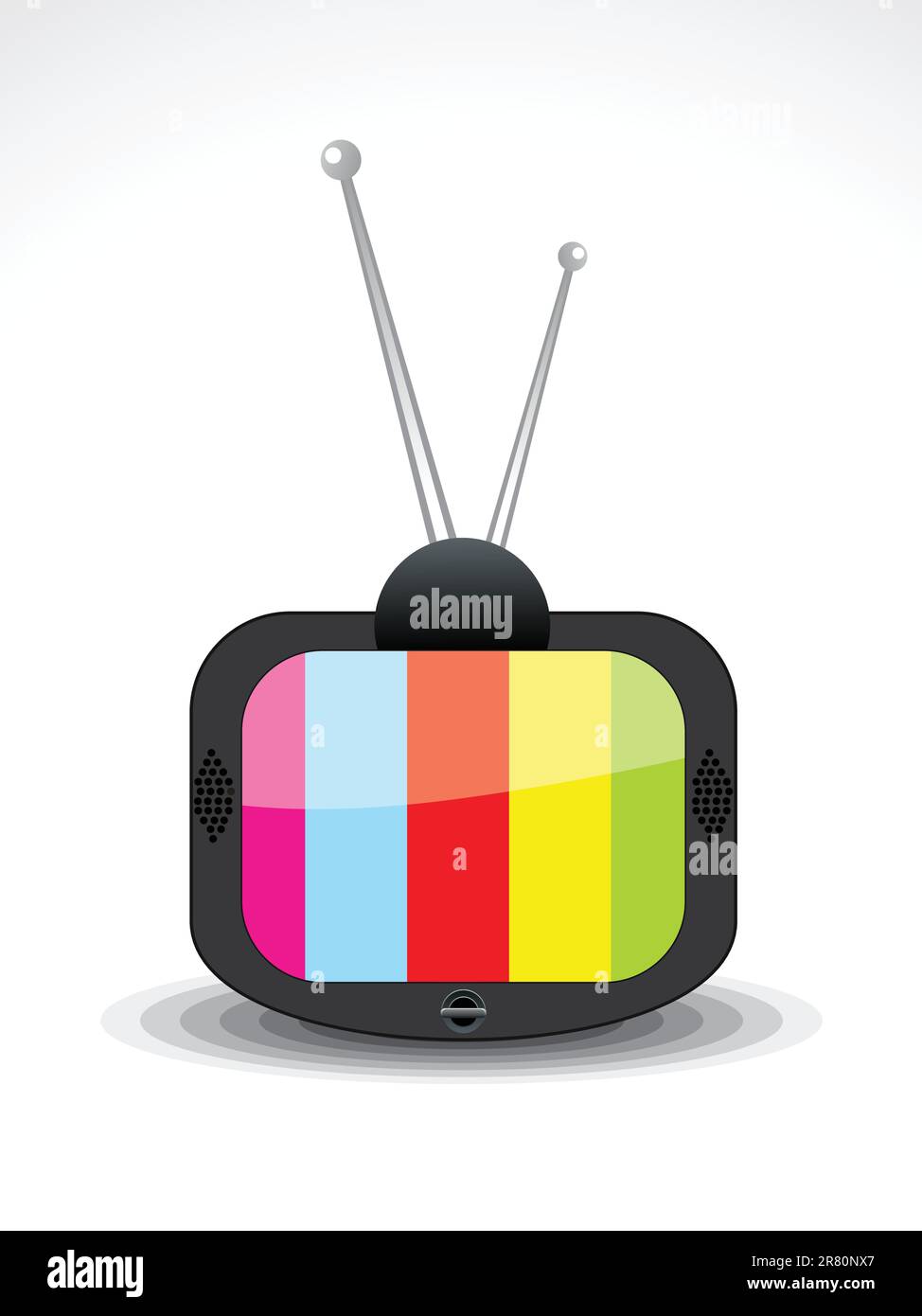 abstract television icon vector illustration Stock Vector Image & Art ...