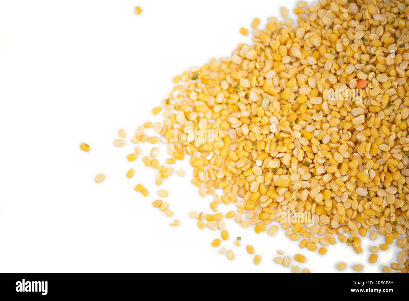 The pile of Gram pulses, Split Chickpeas, and Lentil Pulses Stock Photo ...