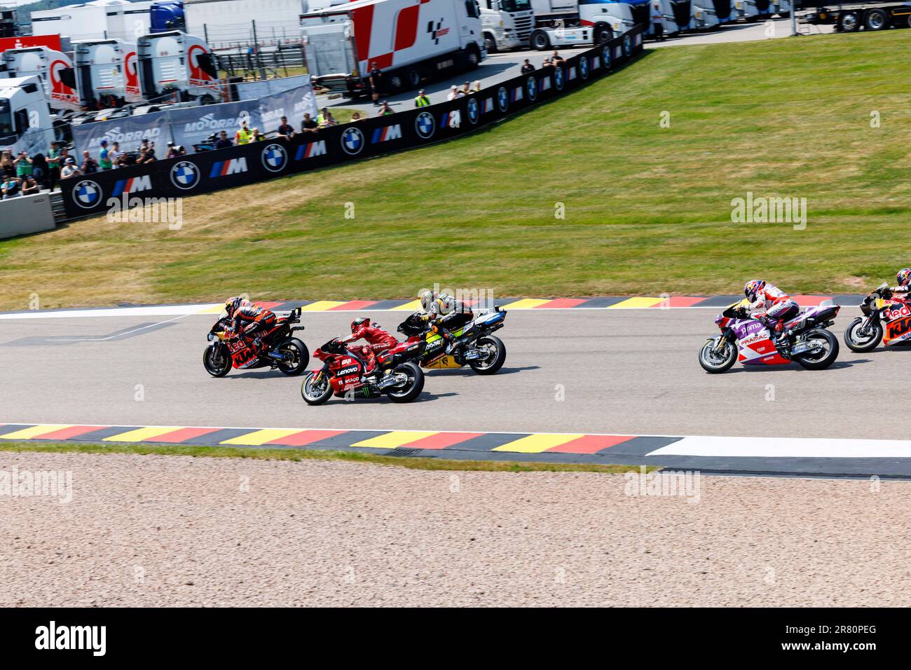 Sachsenring, Hohenstein-Ernstthal, Saxony, Germany. 18th June, 2023 ...