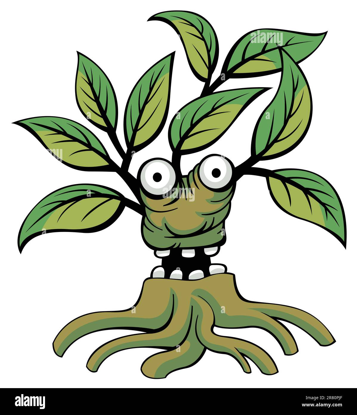 Talking tree illustration hi-res stock photography and images - Alamy