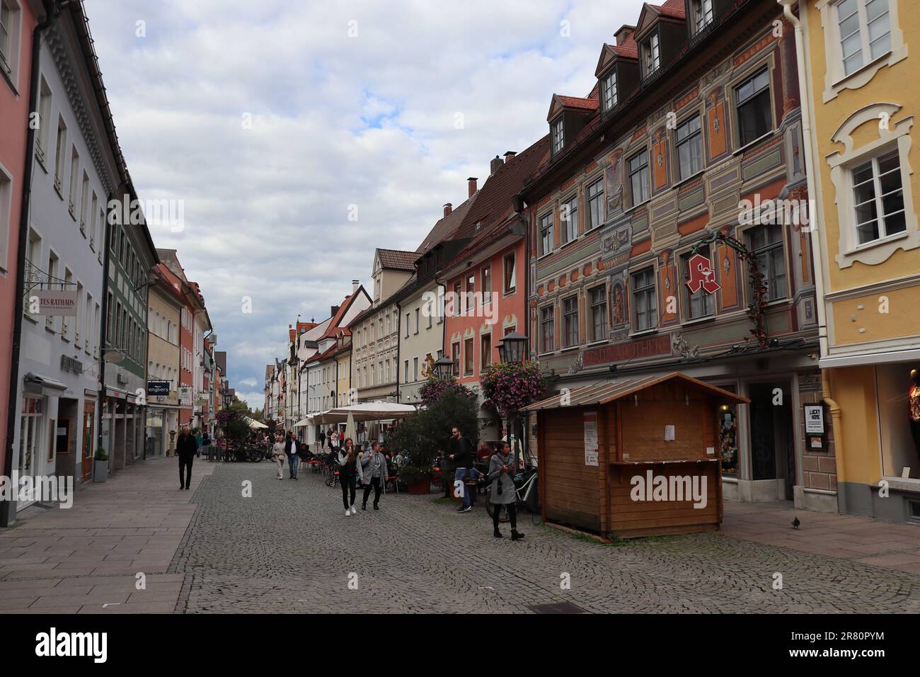 Fussen is a town in Bavaria, Neuschwanstein and Hohenschwangau castles ...