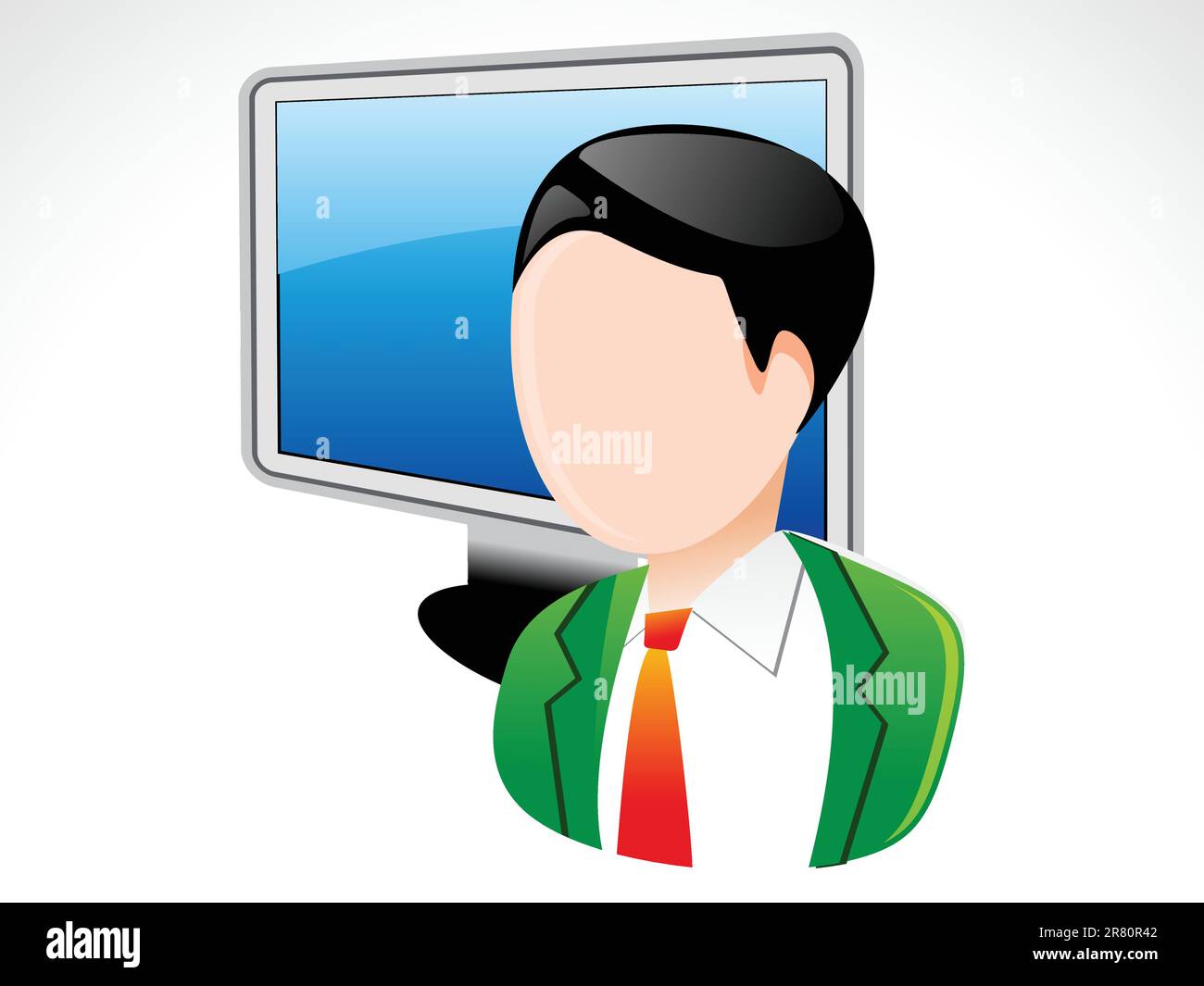 abstract user icon vector illustration Stock Vector Image & Art - Alamy