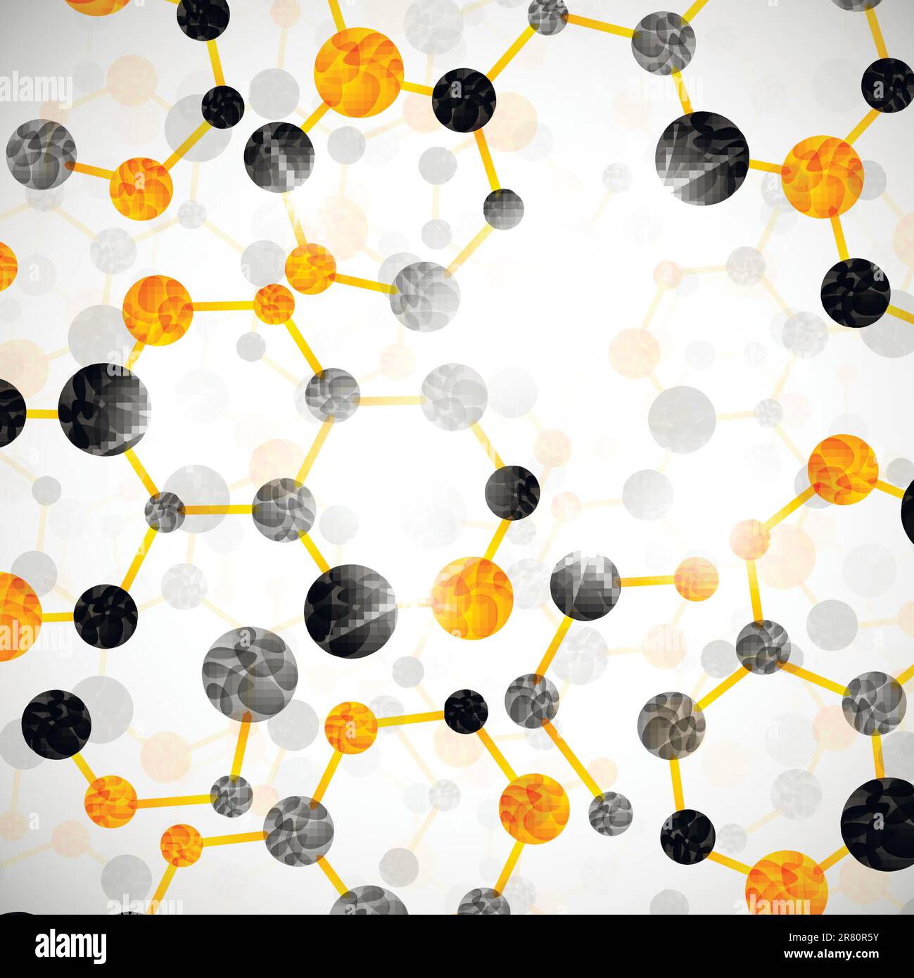 Molecular Structure Abstract Background Stock Vector Image And Art Alamy