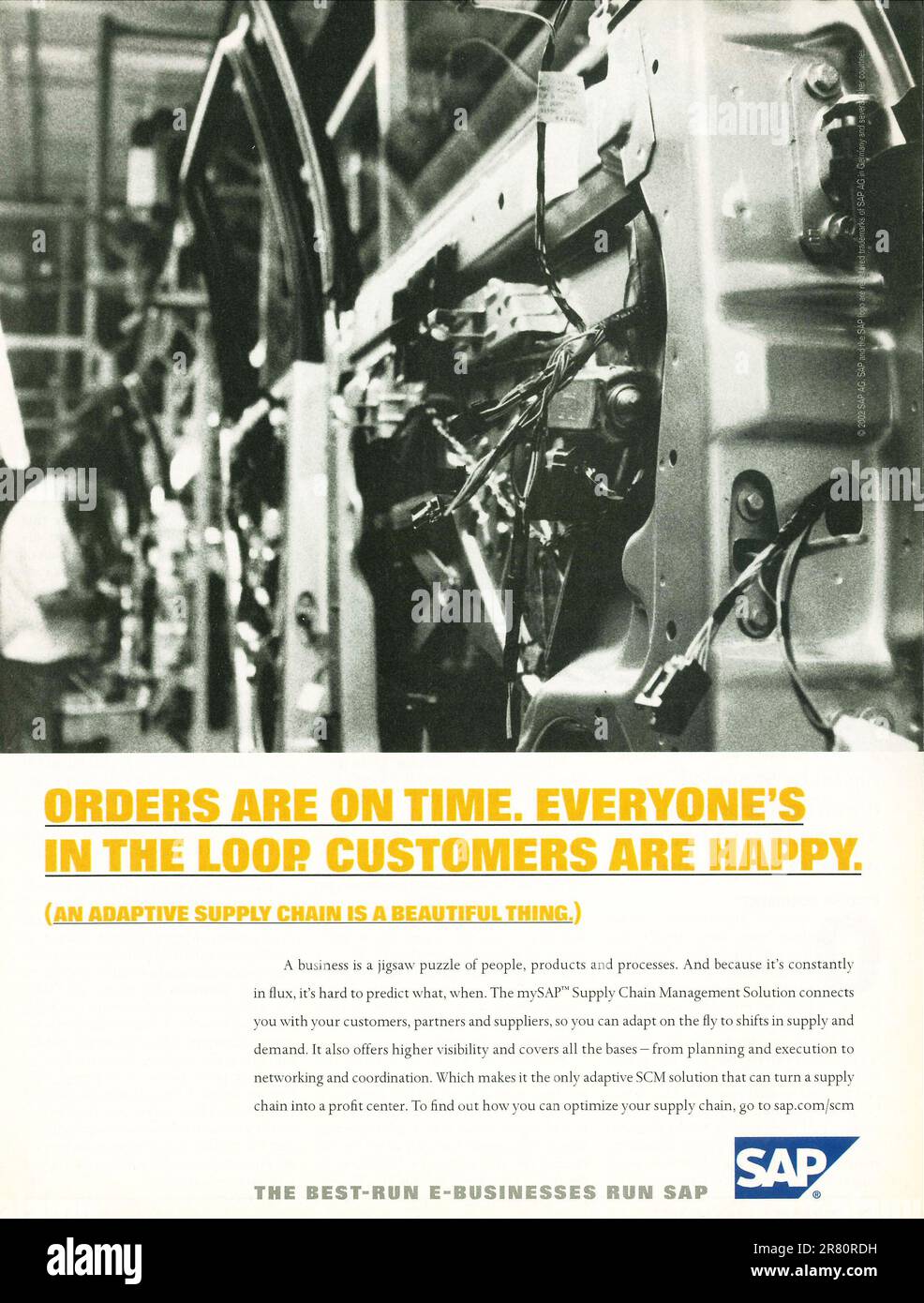 Sap supply chain management solution hi-res stock photography and ...