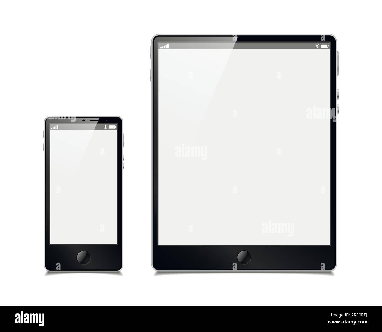 vector set, tablet and smartphone Stock Vector Image & Art - Alamy