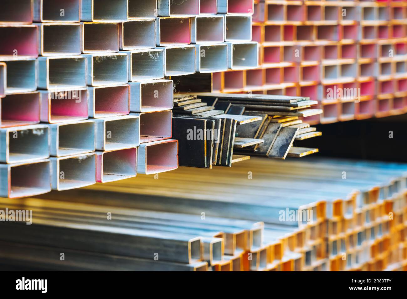 Various shape of many different steel bars and tubes for sale on ...