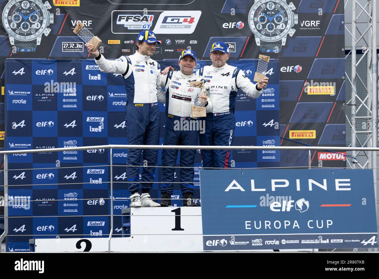 Podium course 2, MACCHI Pierre, Autosport GP, Alpine A110 Cup ...