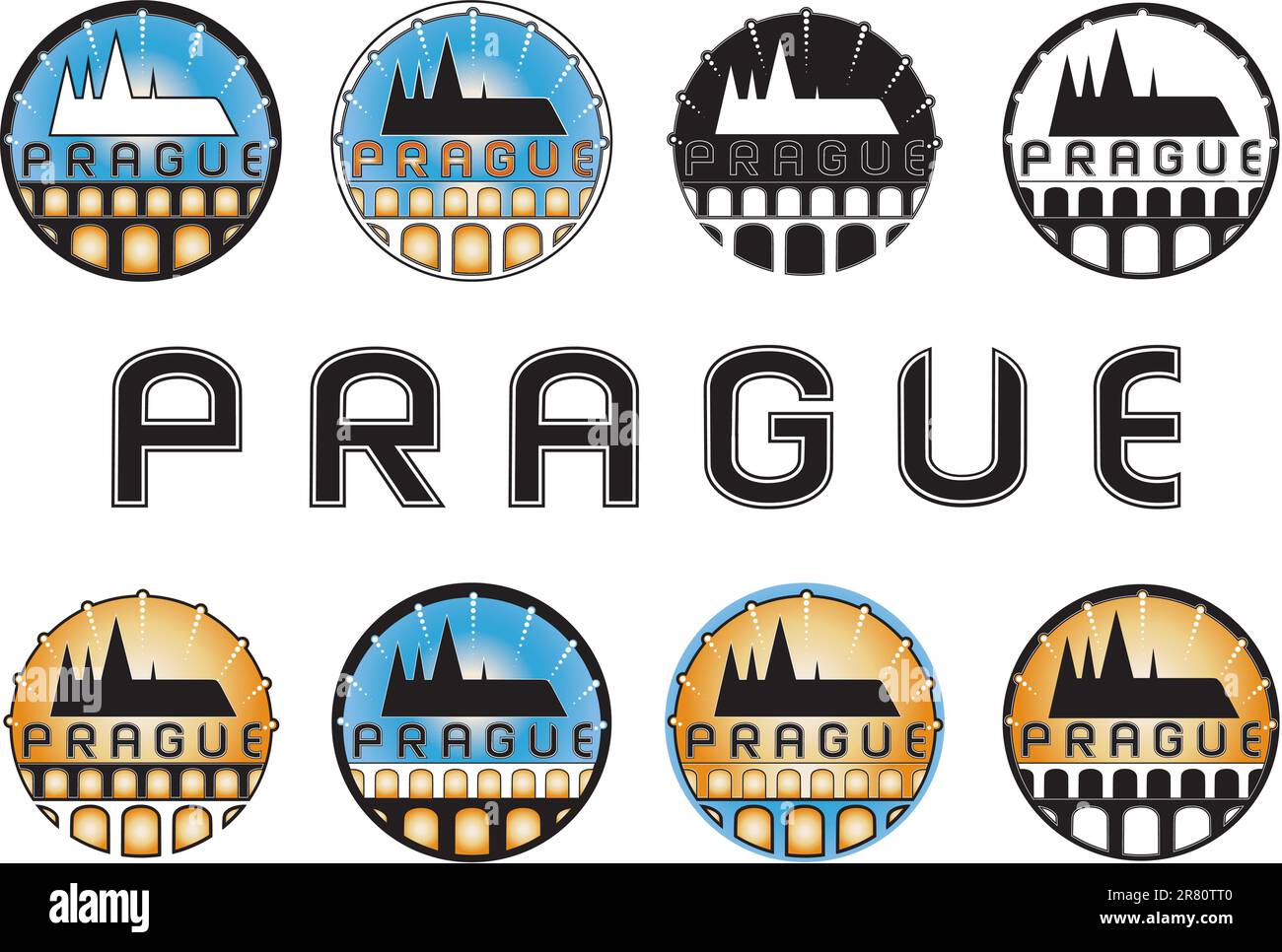 Historic old town saint Cut Out Stock Images & Pictures - Alamy